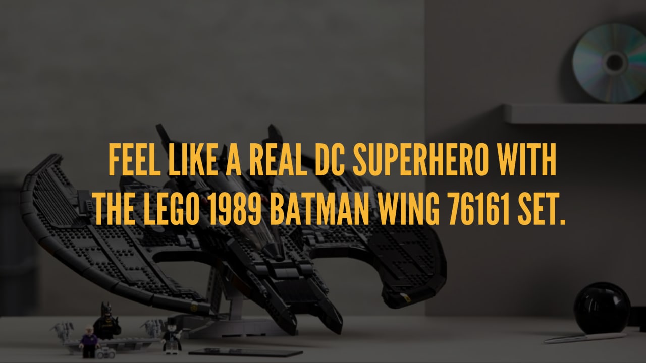 LEGO 1989 Batman Wing 76161 Set Review– Game of Bricks USA