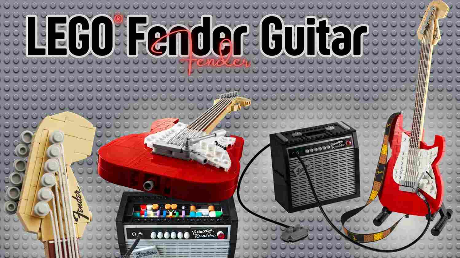 Building a LEGO Fender Guitar | Game of Bricks UK EU