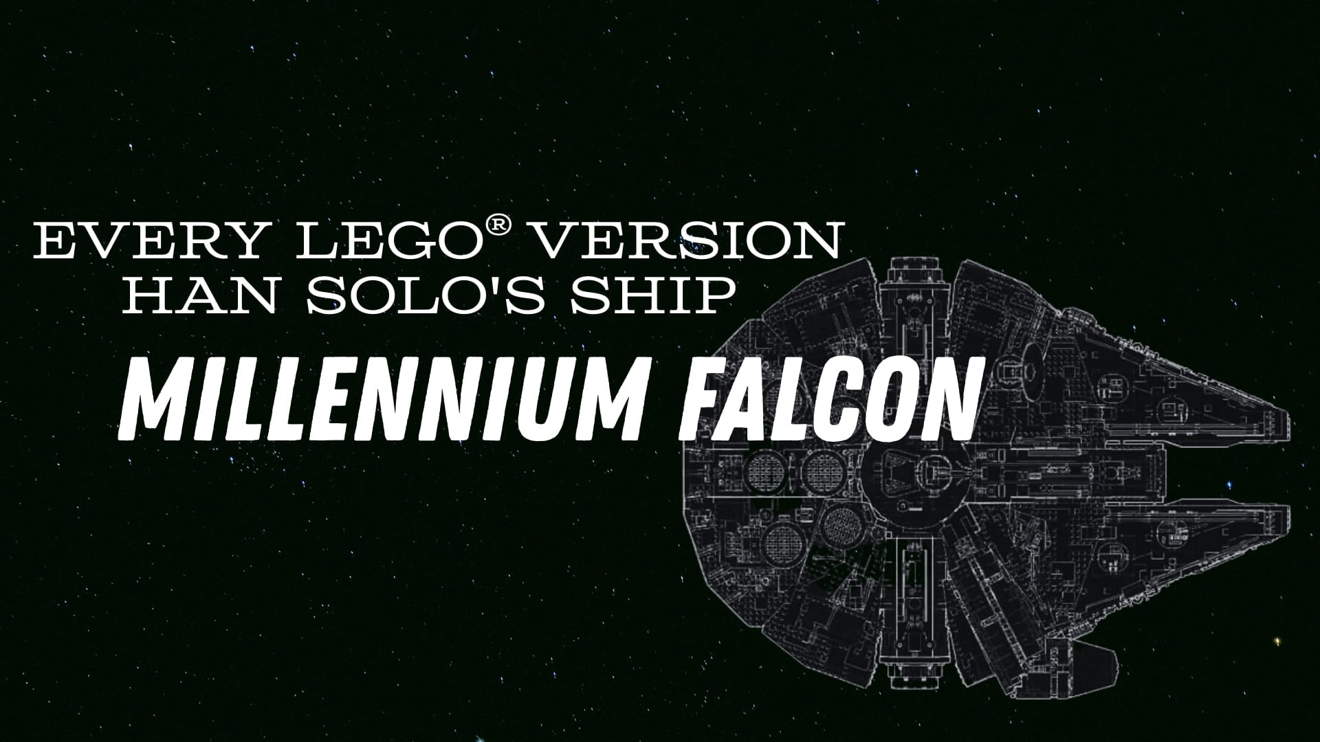 LEGO® Millennium Falcon Sets Reviewed and Compared | Game of Bricks EU
