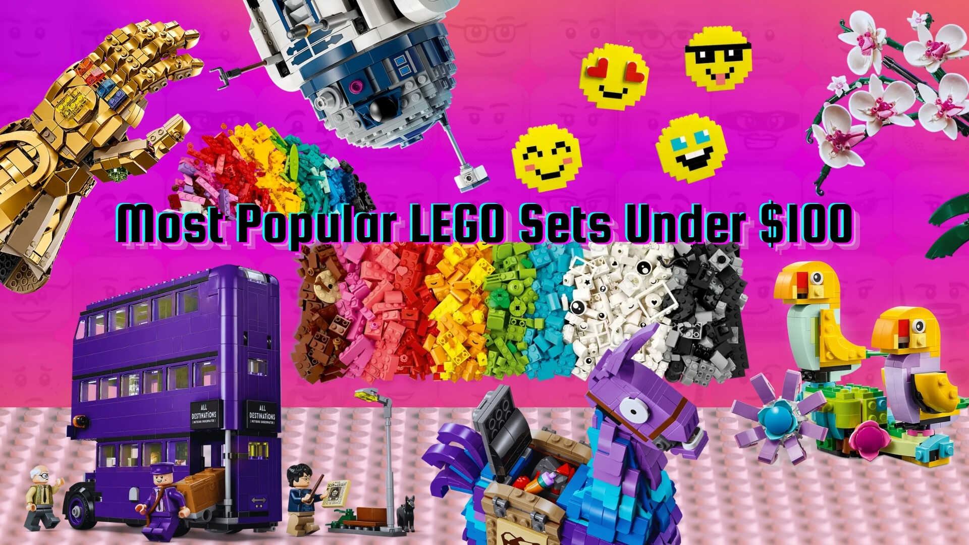 Top-rated LEGO sets under $100 for all ages– Game of Bricks USA