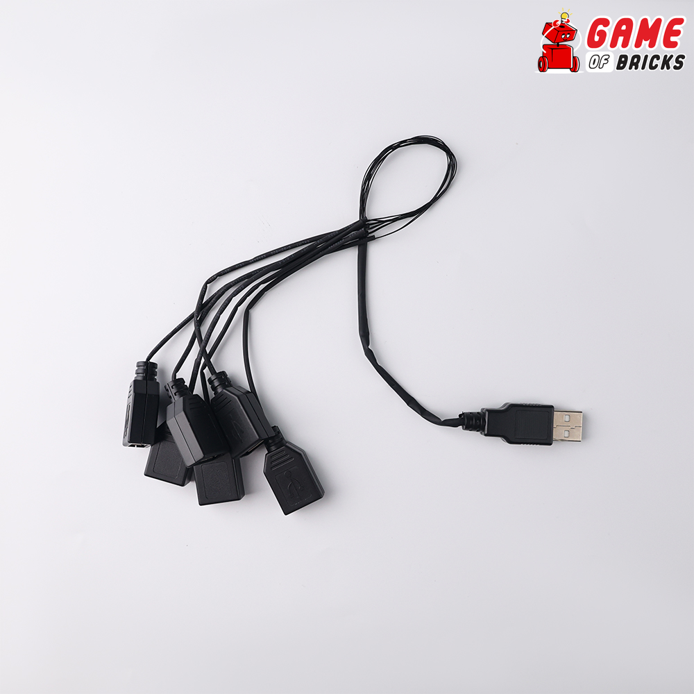 USB Ports for LEGO LED Lighting Kits– Game of Bricks USA