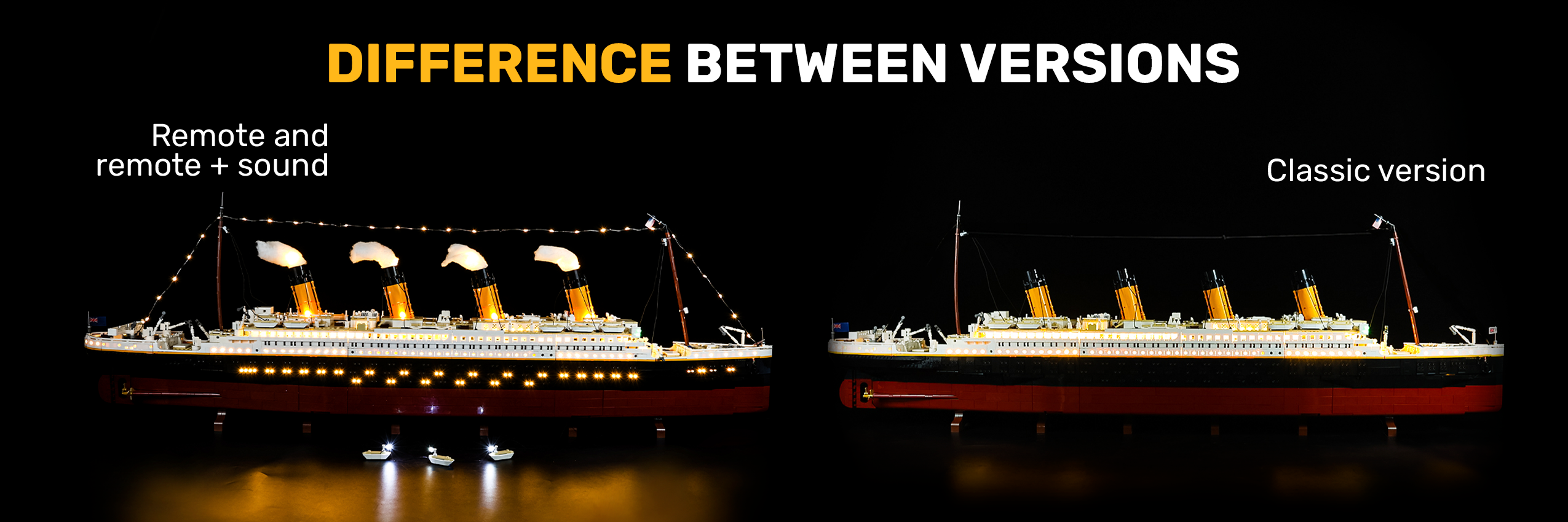 LEGO Titanic 10294 Light Kit