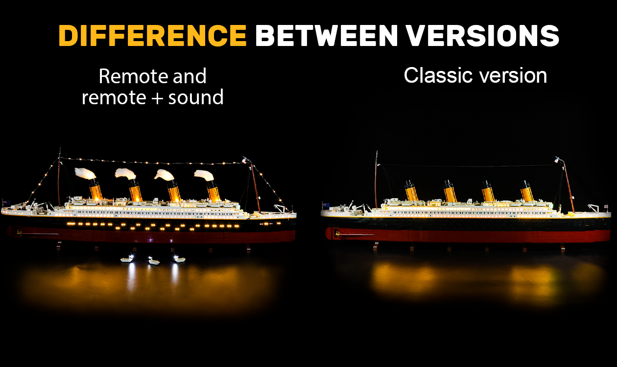 LEGO Titanic 10294 Light Kit