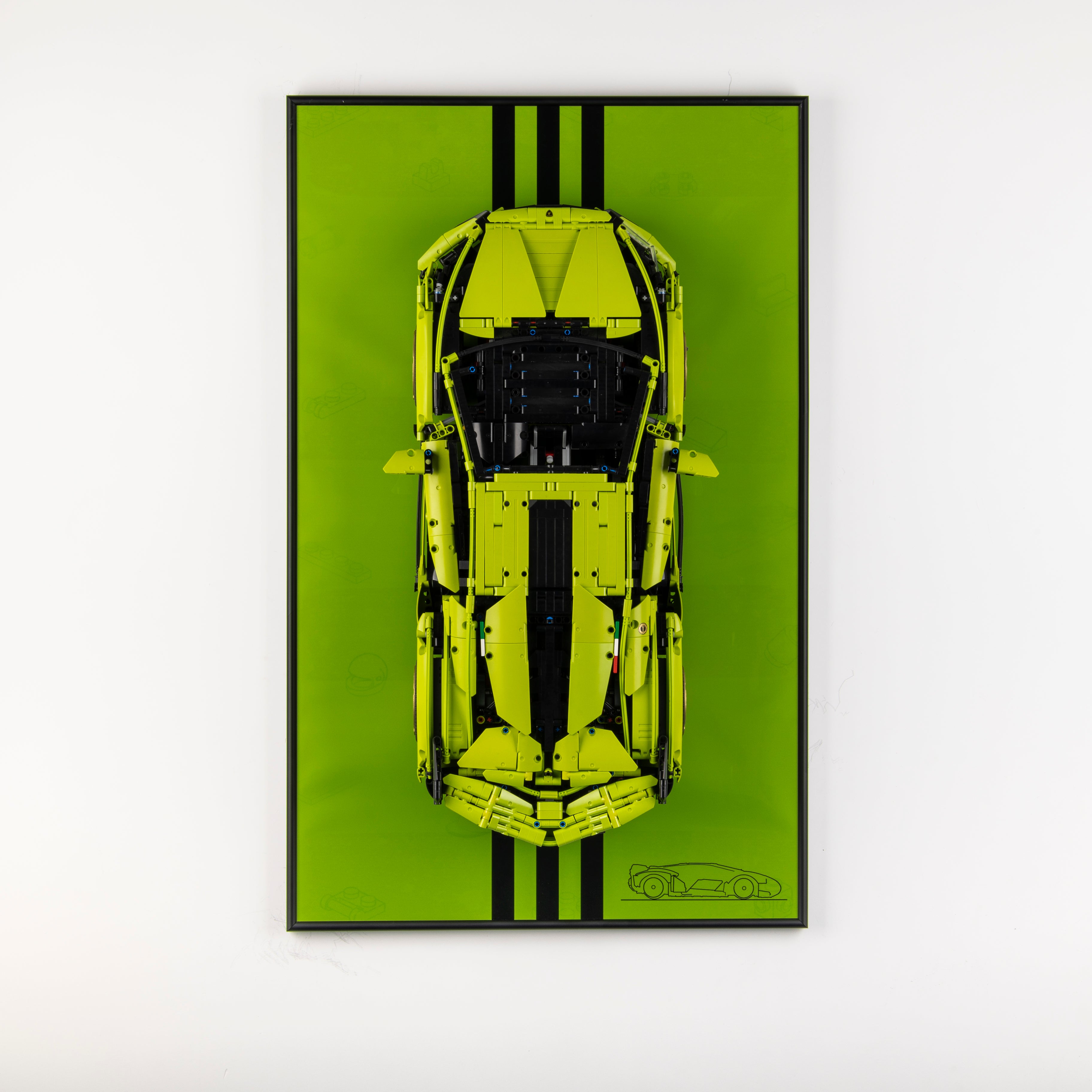 Display Wall-Mount for LEGO® Lamborghini Sián FKP 37 42115– Game of ...