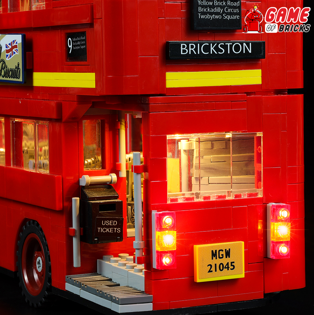 LEGO London Bus 10258 Light Kit– Game of Bricks USA