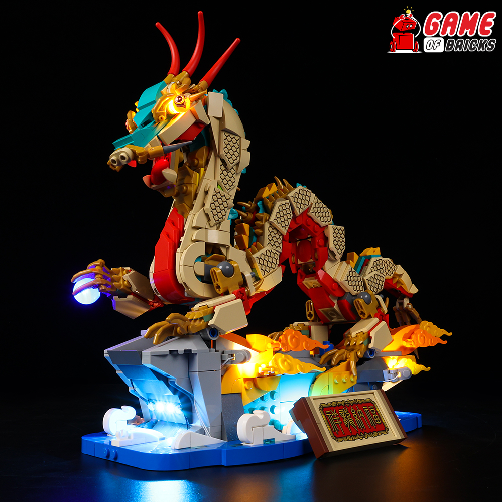 LEGO Auspicious Dragon 80112 Light Kit | Game of Bricks USA