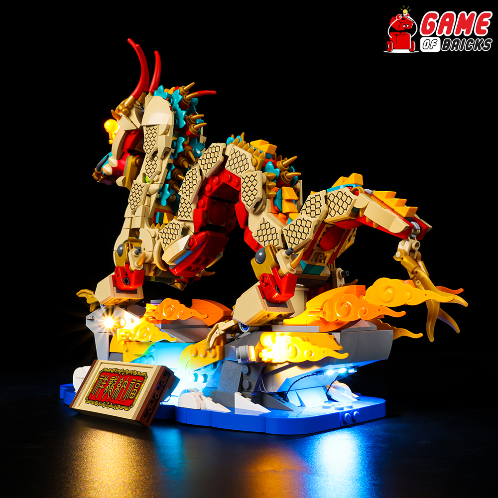 LEGO Auspicious Dragon 80112 Light Kit | Game of Bricks USA