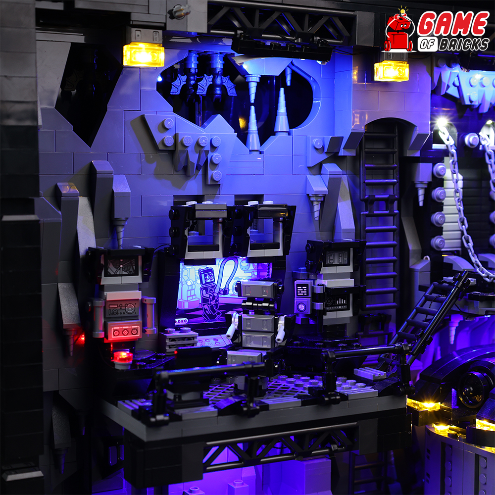 LEGO Batcave – Shadow Box 76252 Light Kit– Game of Bricks USA