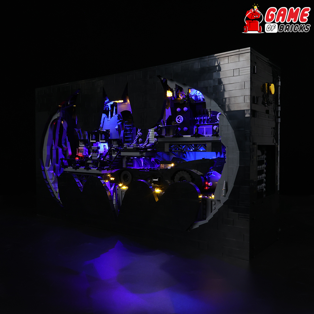 LEGO Batcave – Shadow Box 76252 Light Kit– Game of Bricks USA