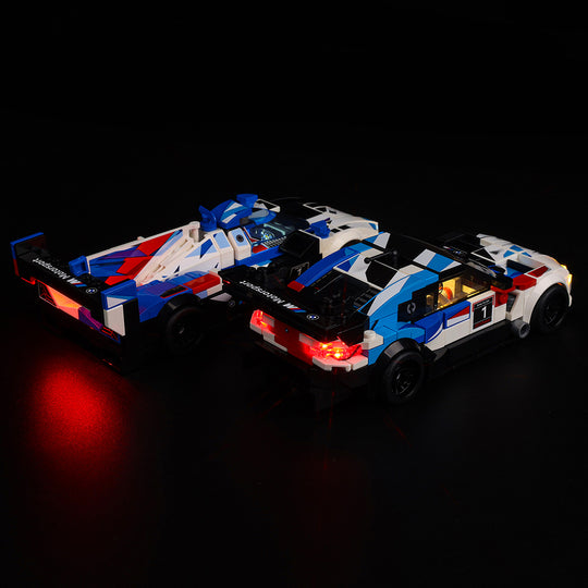 LEGO BMW M4 GT3 & BMW M Hybrid V8 Race Cars 76922 Light Kit– Game of ...