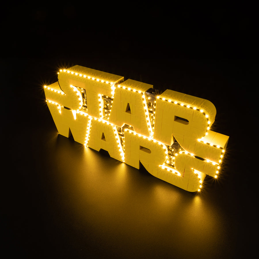 LEGO® Brick-Built Star Wars Logo 75407 Light Kit– Game of Bricks USA