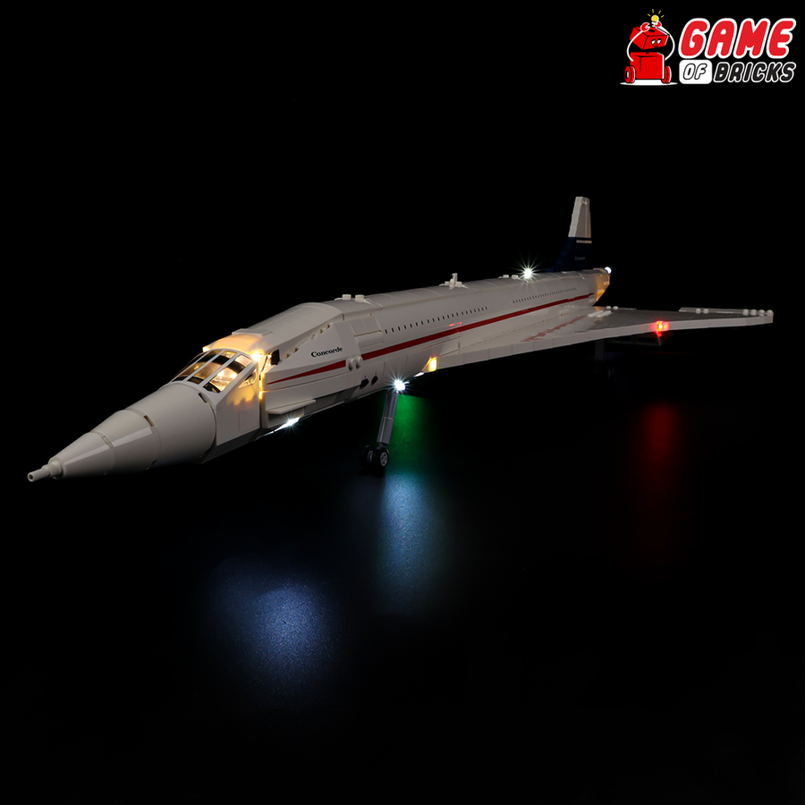 LEGO® Concorde 10318 Light Kit– Game of Bricks USA