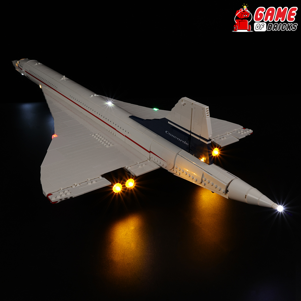 LEGO Concorde 10318 Light Kit – Game of Bricks