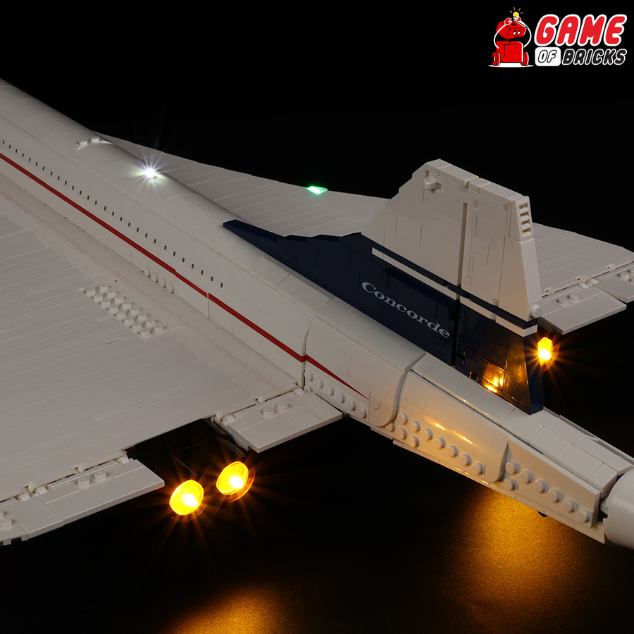LEGO Concorde 10318 Light Kit– Game of Bricks USA