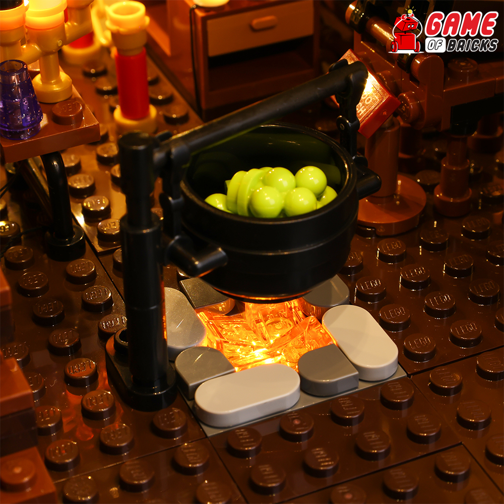 LEGO Disney Hocus Pocus: The Sanderson Sisters' Cottage 21341 Light Kit