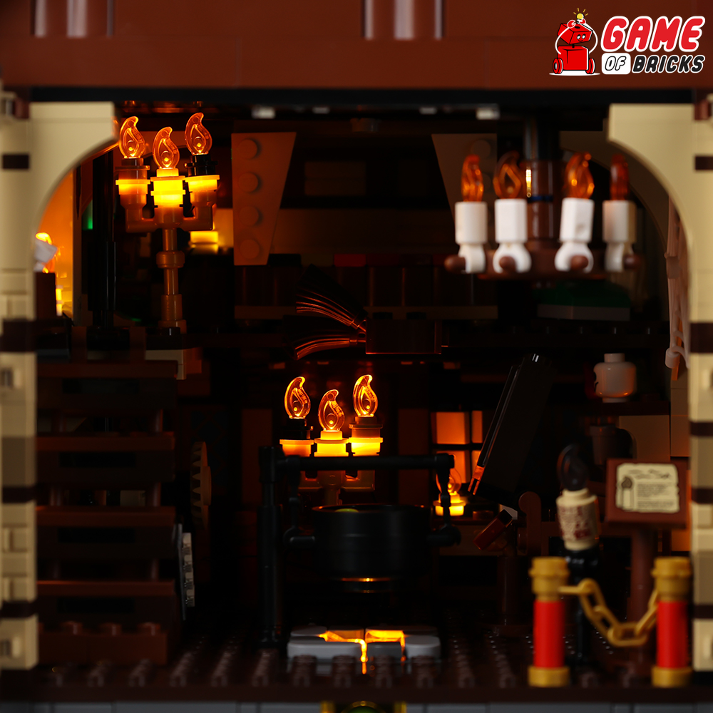 LEGO Disney Hocus Pocus: The Sanderson Sisters' Cottage 21341 Light Kit