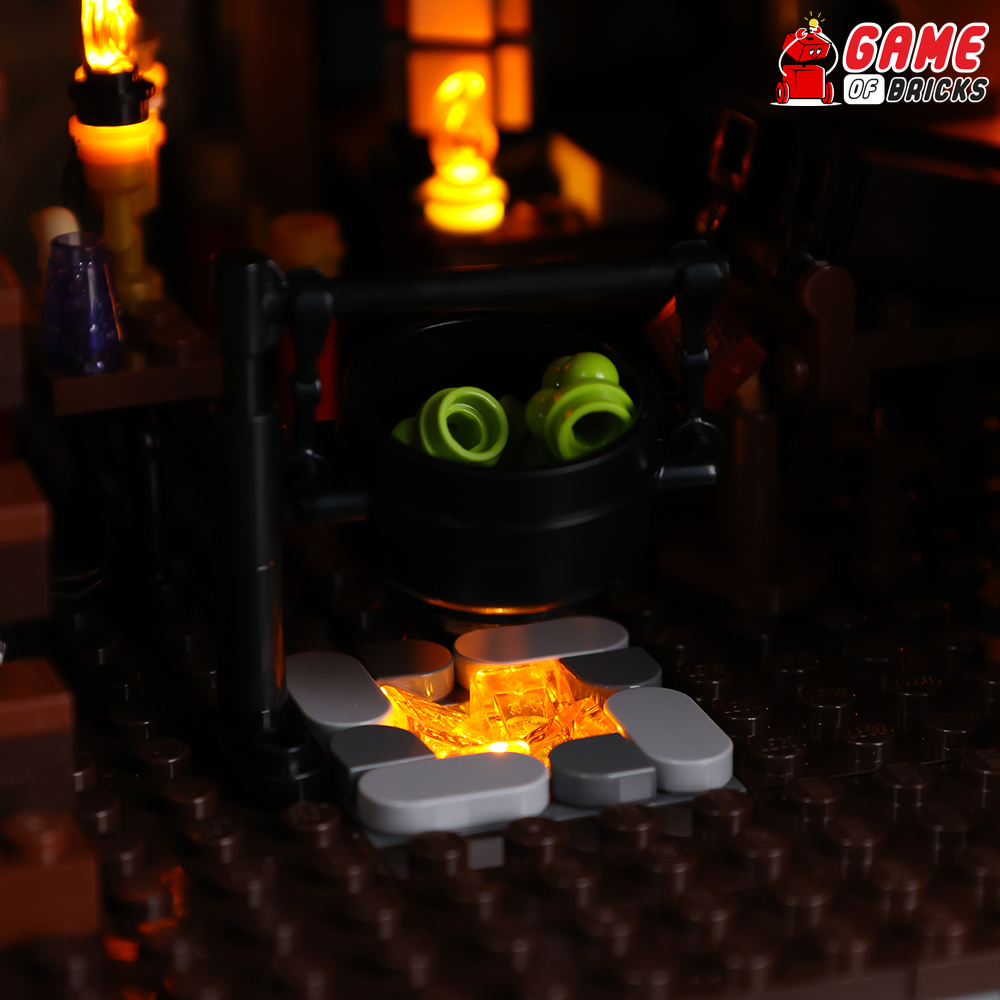 LEGO Disney Hocus Pocus: The Sanderson Sisters' Cottage 21341 Light Kit