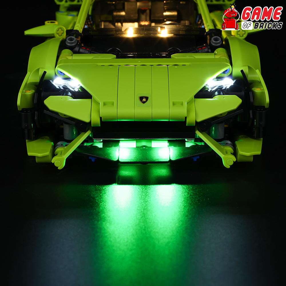 LEGO Lamborghini Huracán Tecnica 42161 Light Kit– Game of Bricks USA