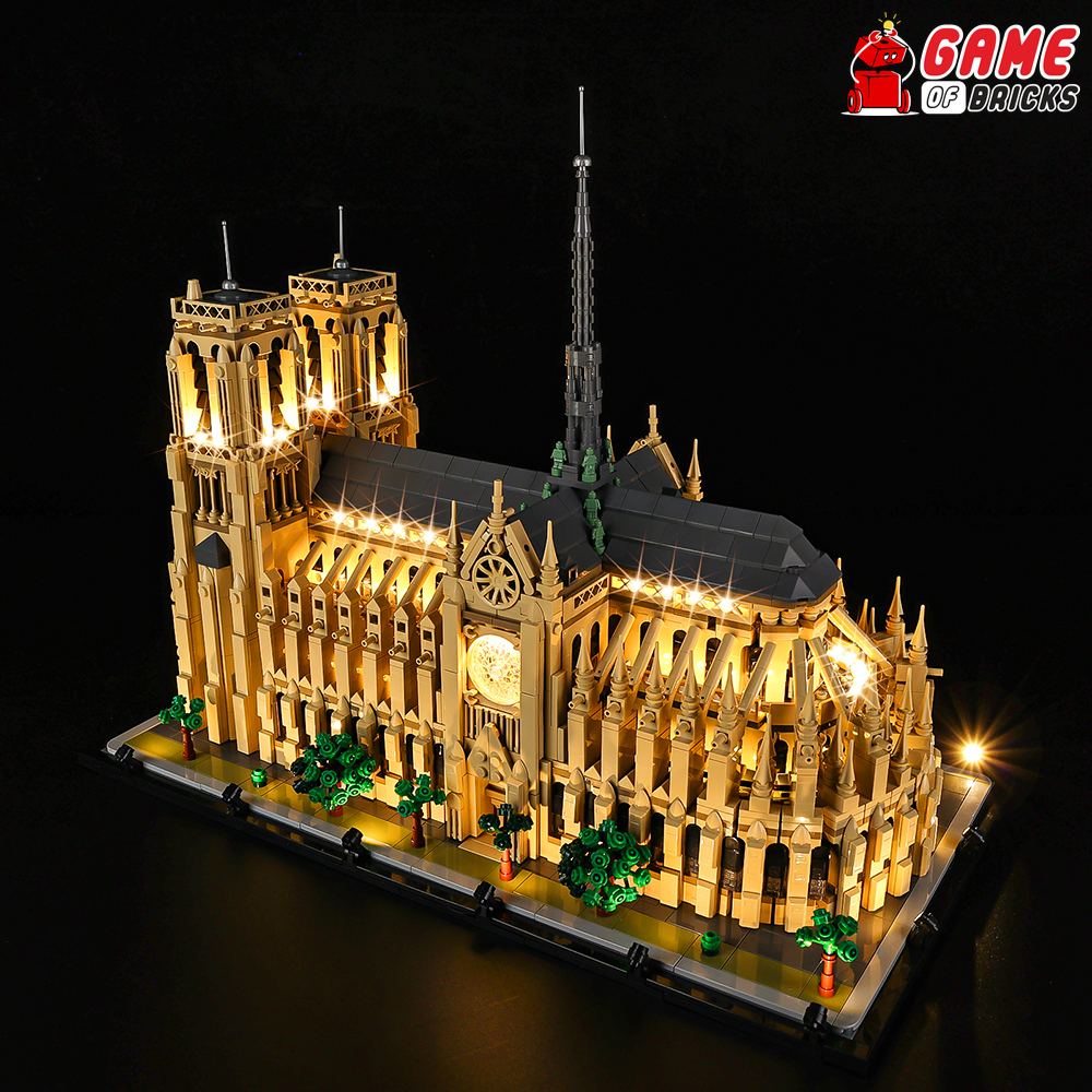 LEGO Notre-Dame de Paris 21061 Light Kit– Game of Bricks USA