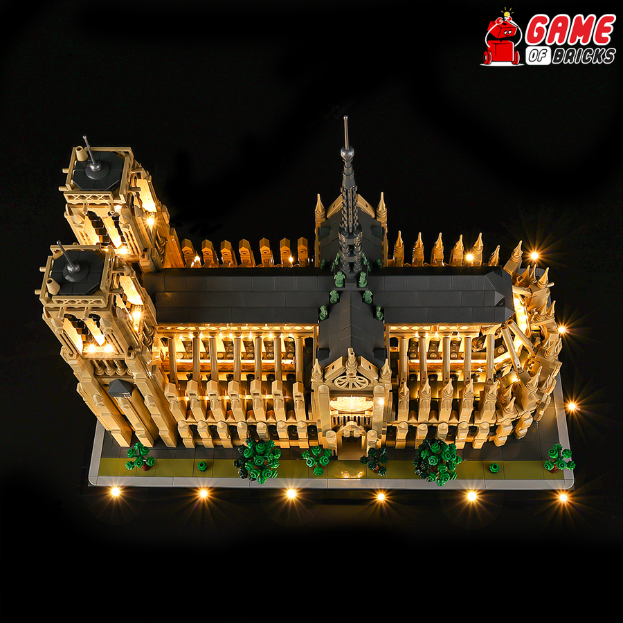 LEGO Notre-Dame de Paris 21061 Light Kit– Game of Bricks USA
