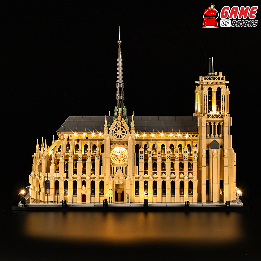 LEGO Notre-Dame de Paris 21061 Light Kit– Game of Bricks USA