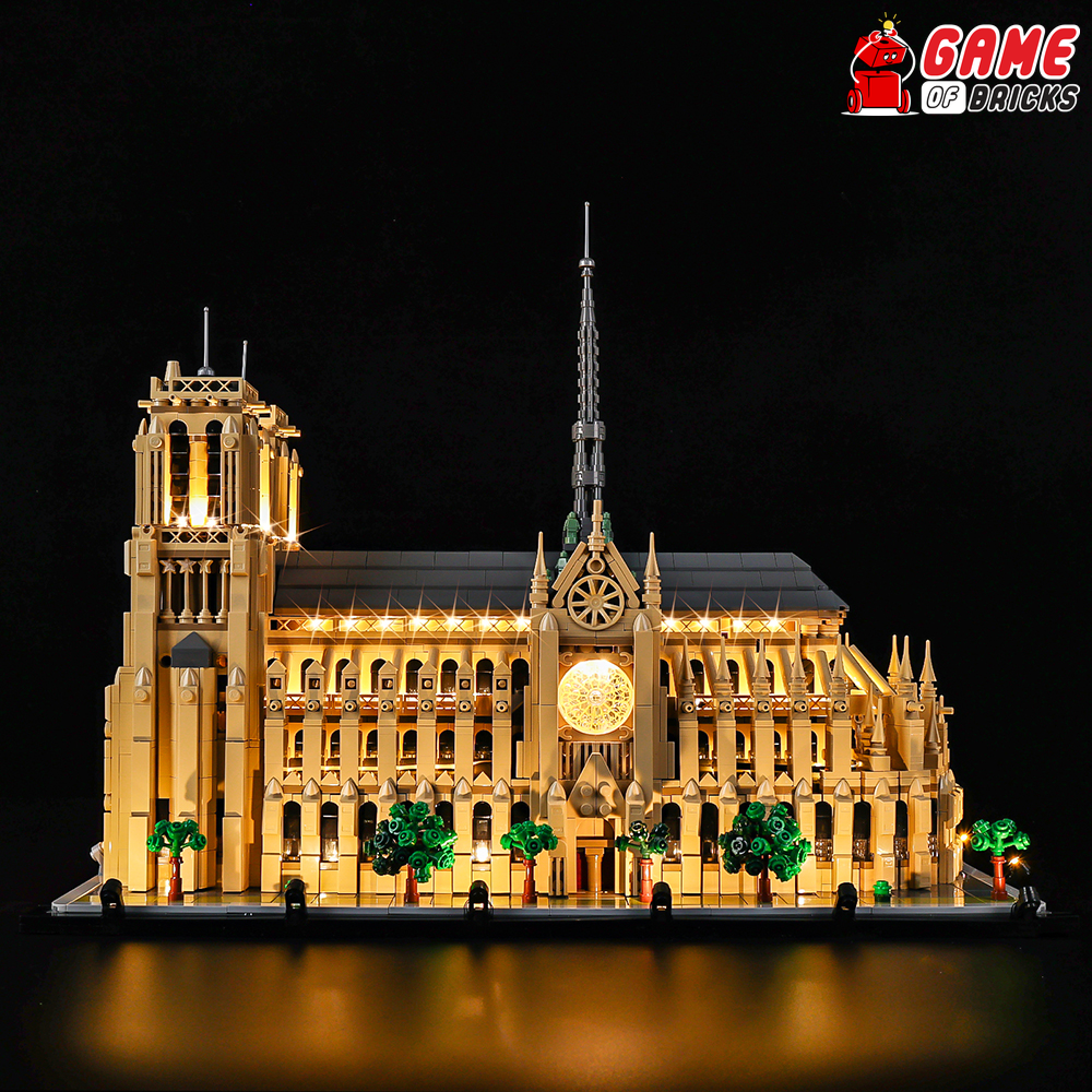LEGO Notre-Dame de Paris 21061 Light Kit– Game of Bricks USA