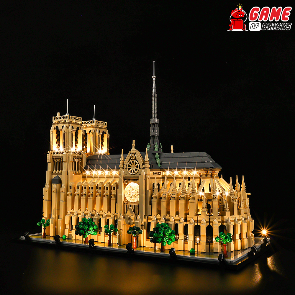 LEGO Notre-Dame de Paris 21061 Light Kit– Game of Bricks USA