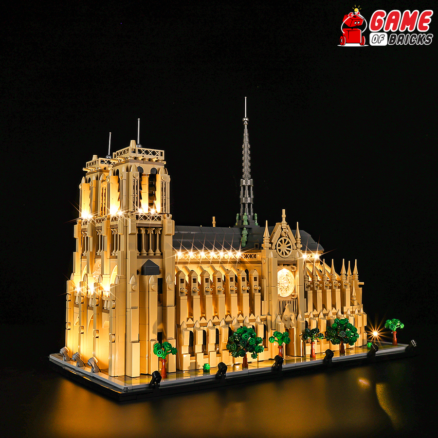 LEGO Notre-Dame de Paris 21061 Light Kit– Game of Bricks USA