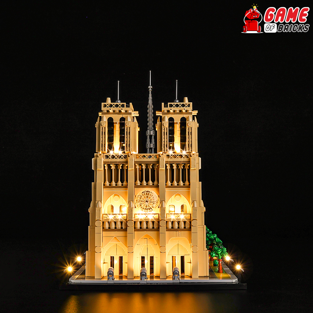LEGO Notre-Dame de Paris 21061 Light Kit– Game of Bricks USA