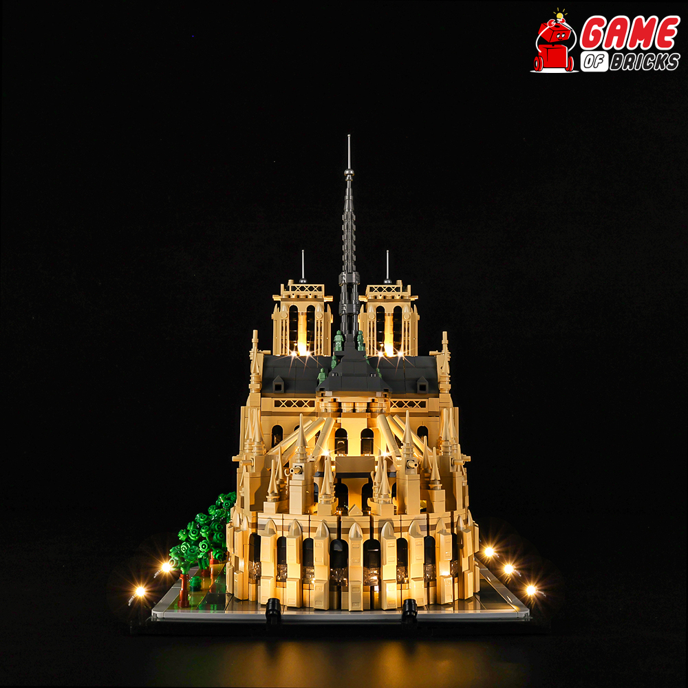 LEGO Notre-Dame de Paris 21061 Light Kit– Game of Bricks USA