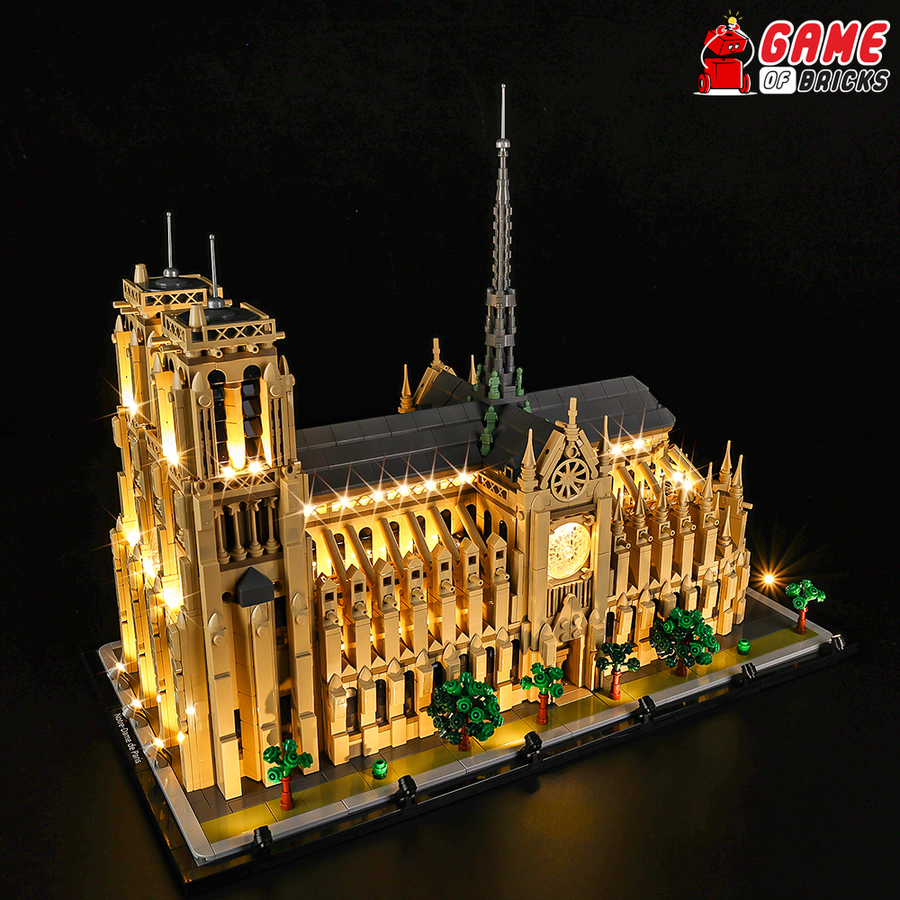 LEGO Notre-Dame de Paris 21061 Light Kit– Game of Bricks USA