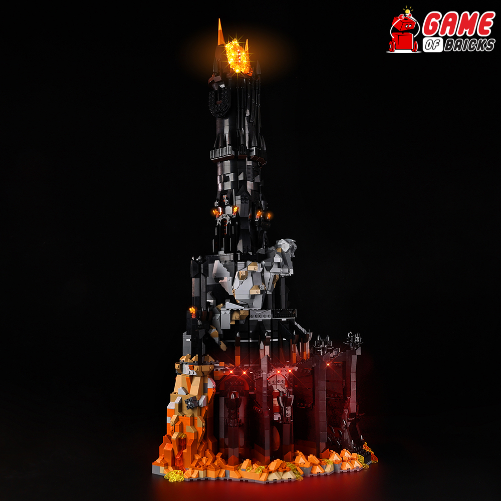 LEGO The Lord of the Rings: Barad-dûr 10333 Light Kit– Game of Bricks USA