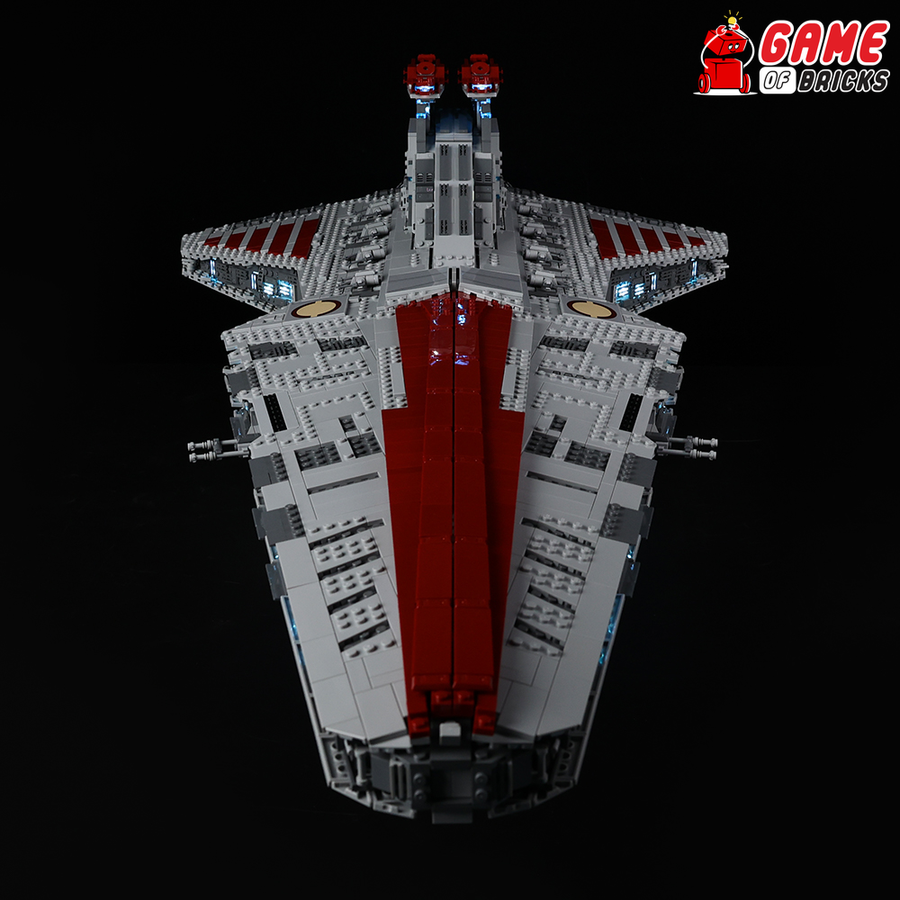 LEGO Venator-Class Republic Attack Cruiser 75367 Light Kit– Game of Bricks USA