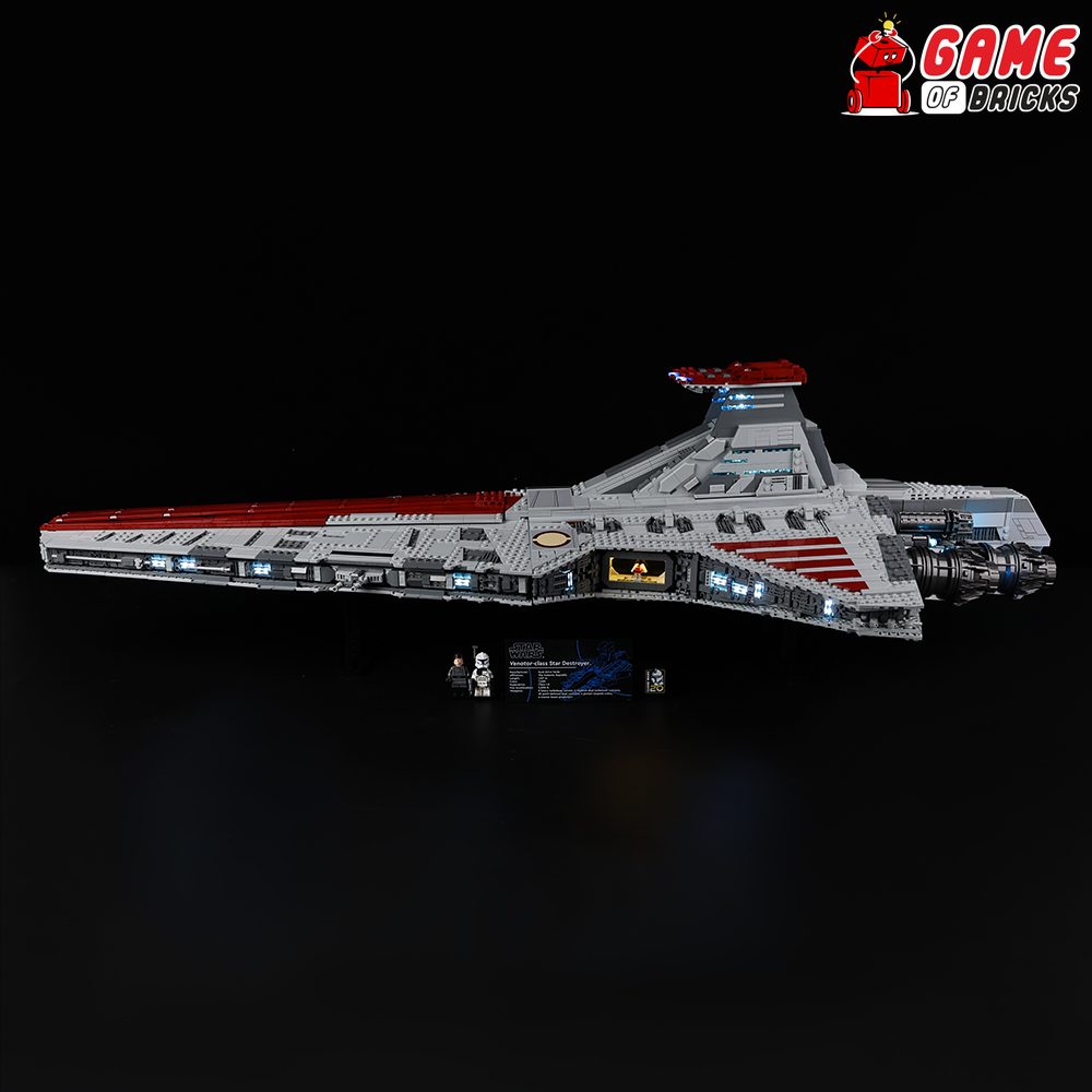 LEGO Venator-Class Republic Attack Cruiser 75367 Light Kit– Game of ...