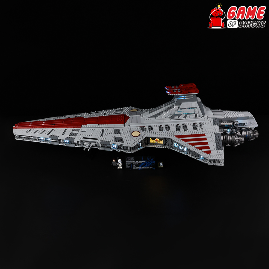 LEGO Venator-Class Republic Attack Cruiser 75367 Light Kit– Game of Bricks USA