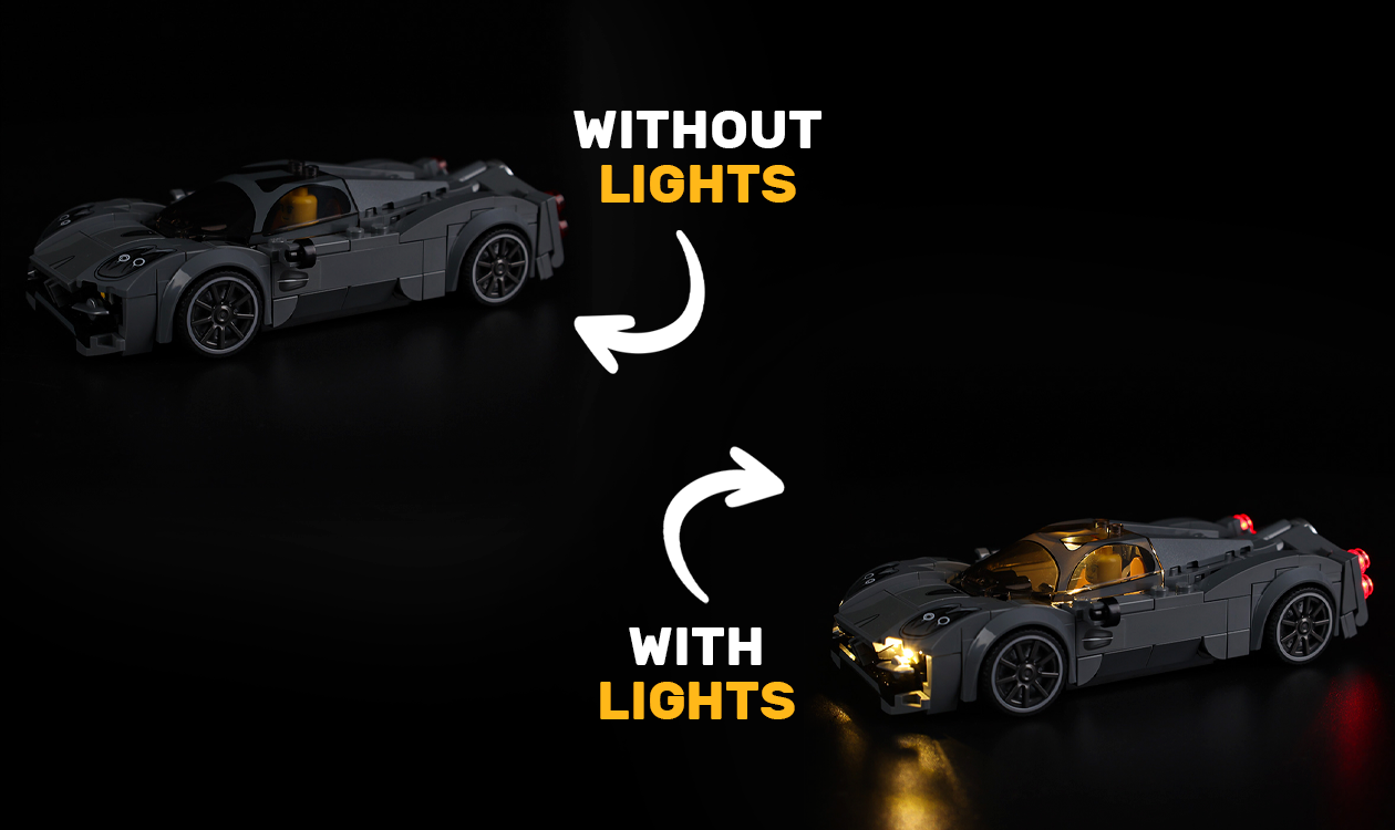 LEGO Pagani Utopia 76915 Light Kit