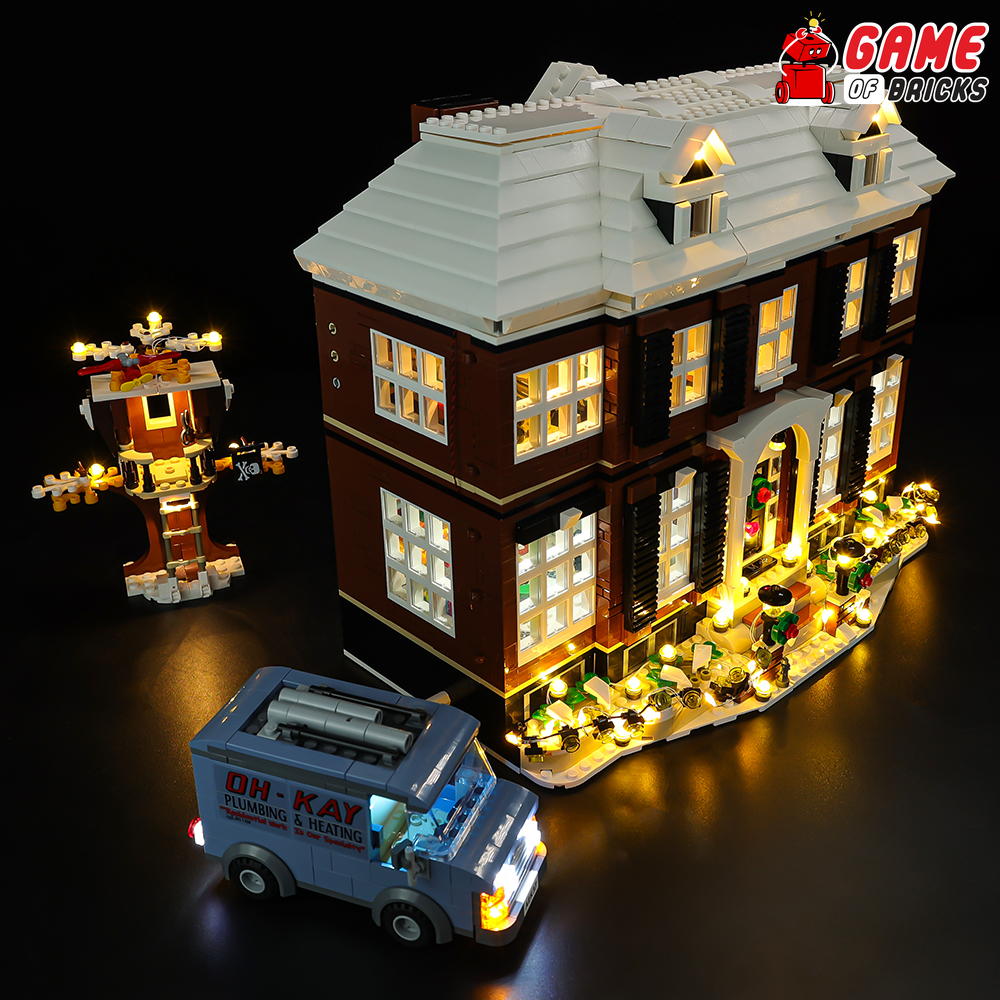Home Alone LEGO Light Kit 21330 - Standard Edition– Game of Bricks USA