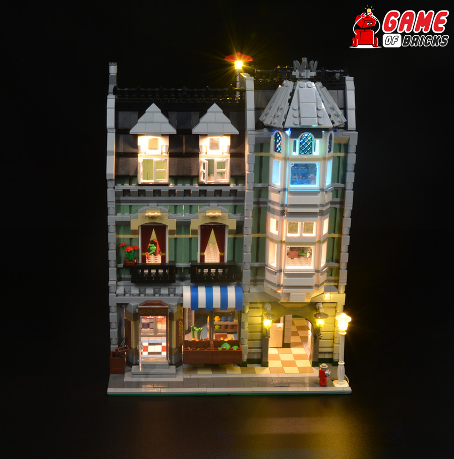 LEGO Green Grocer 10185 Light Kit– Game of Bricks USA