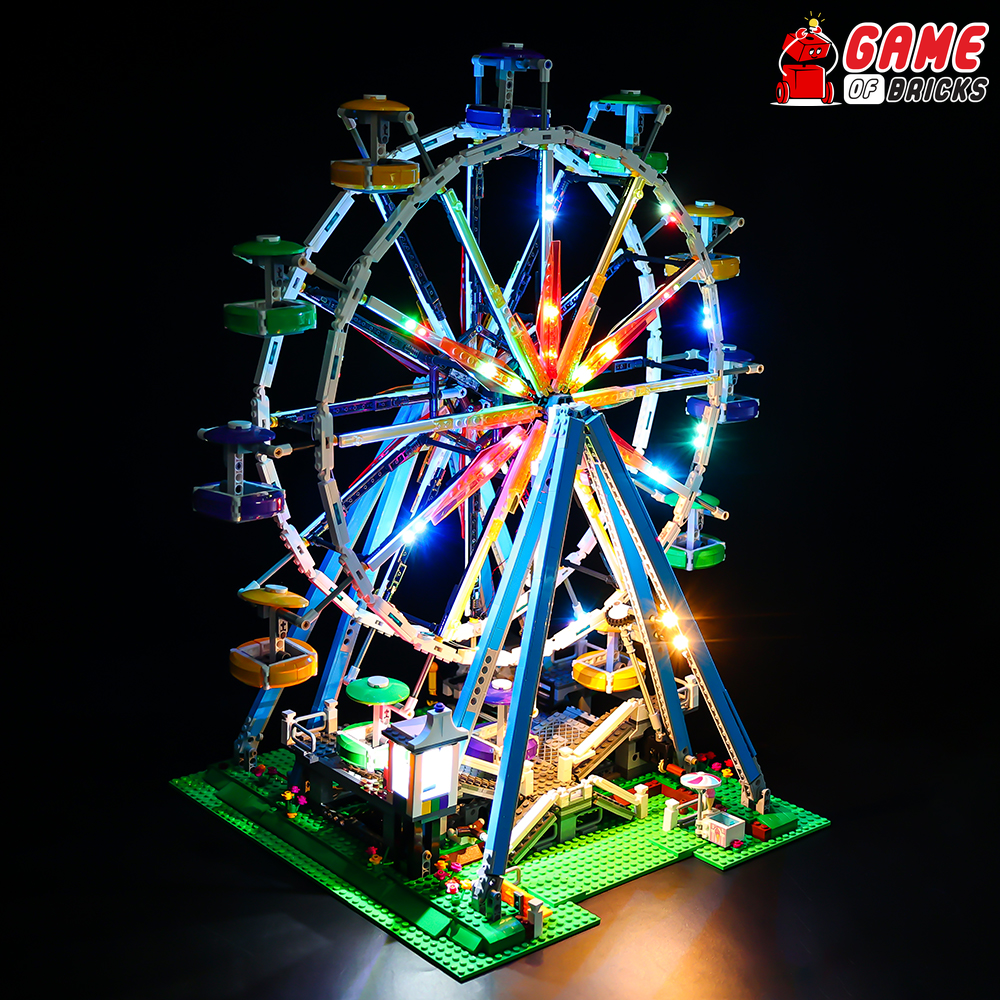 LEGO Ferris Wheel Light 10247 Kit– Game of Bricks USA