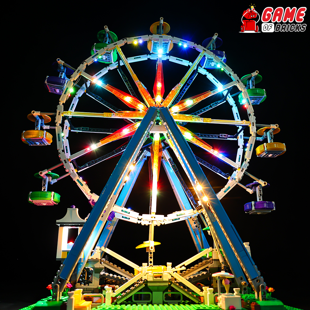LEGO Ferris Wheel Light 10247 Kit– Game of Bricks USA