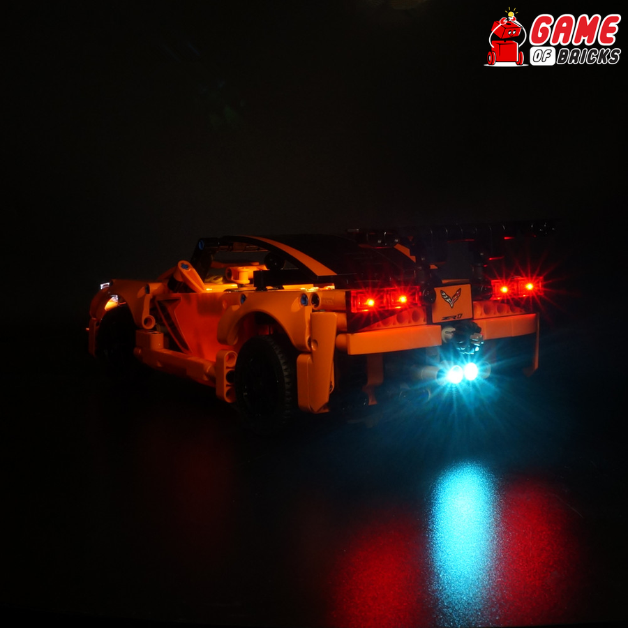 LEGO® 42093 Chevrolet Corvette ZR1 Light Kit– Game of Bricks USA