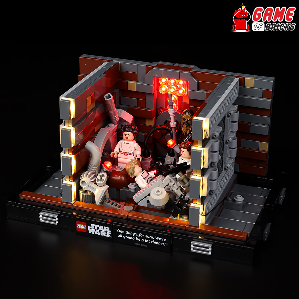 LEGO Death Star Trash Compactor Diorama 75339 Light Kit