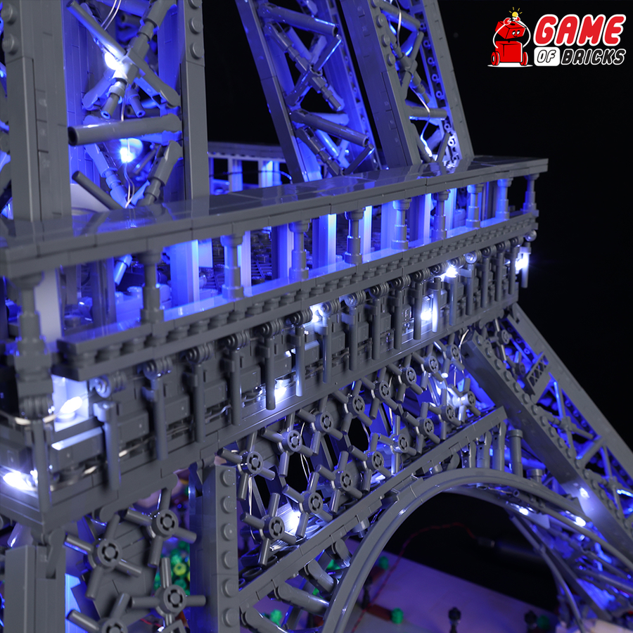 LEGO Eiffel Tower Lights for 10307 Set | Game of Bricks USA