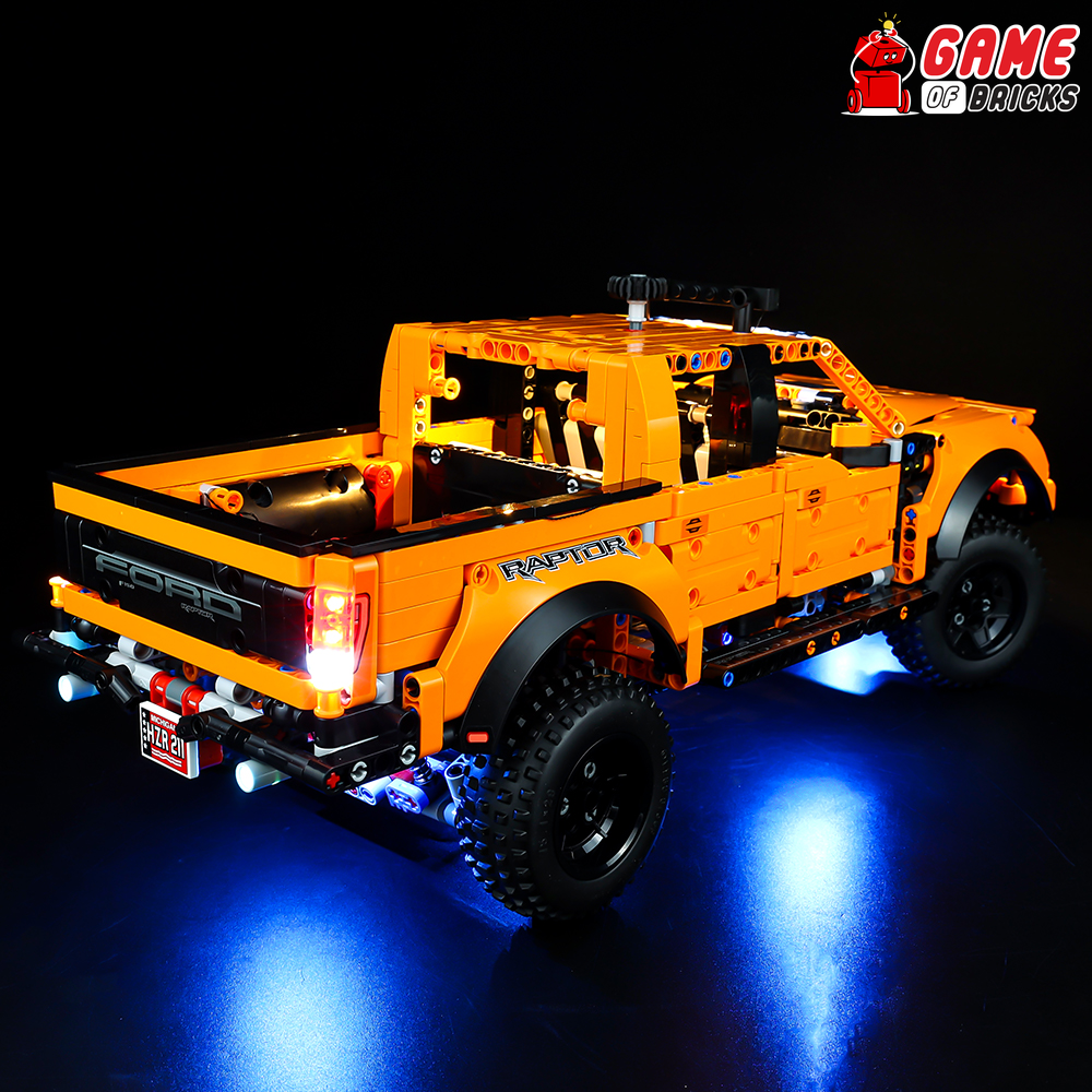 LEGO Ford F-150 Raptor 42126 Light Kit– Game of Bricks USA