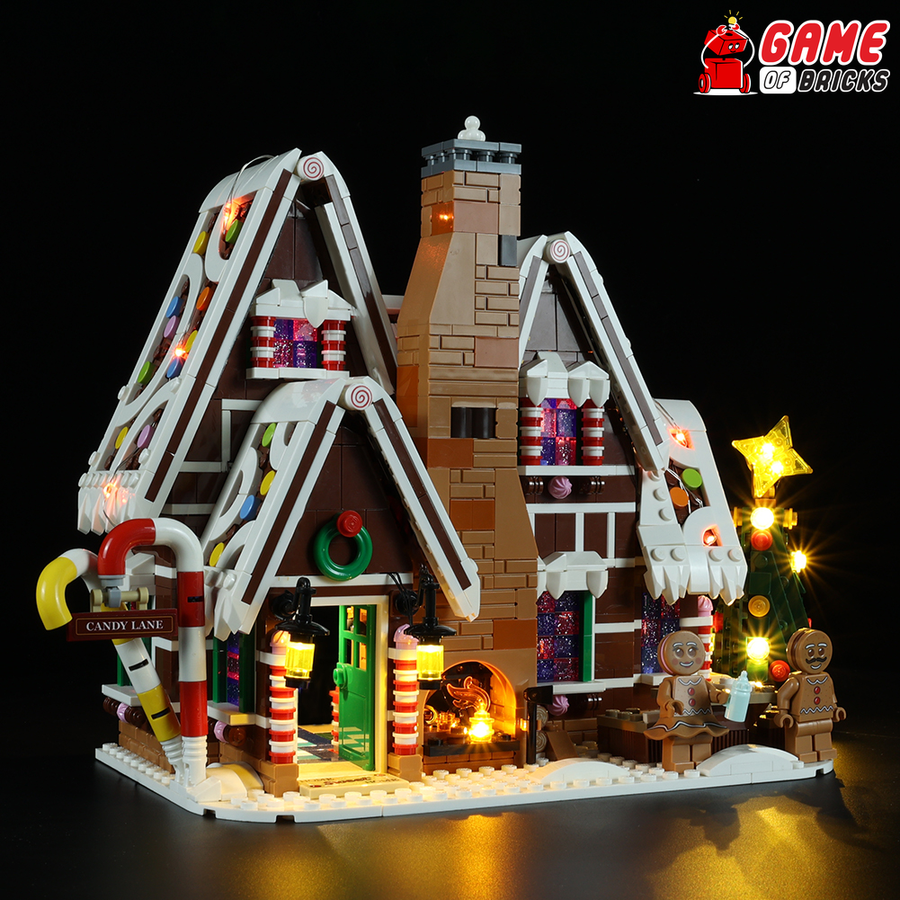LEGO Gingerbread House Light Kit - 10267 | Game of Bricks USA