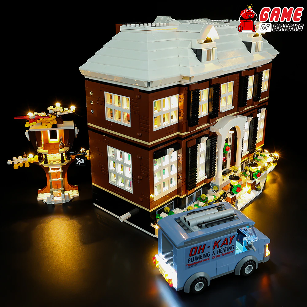 Home Alone LEGO Light Kit 21330 - Standard Edition– Game of Bricks USA