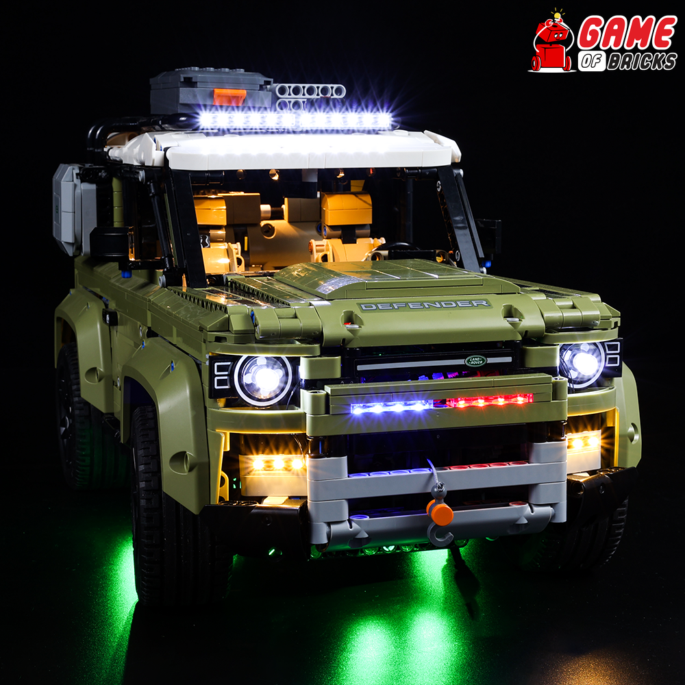 LEGO Land Rover Defender 42110 Light Kit– Game of Bricks USA