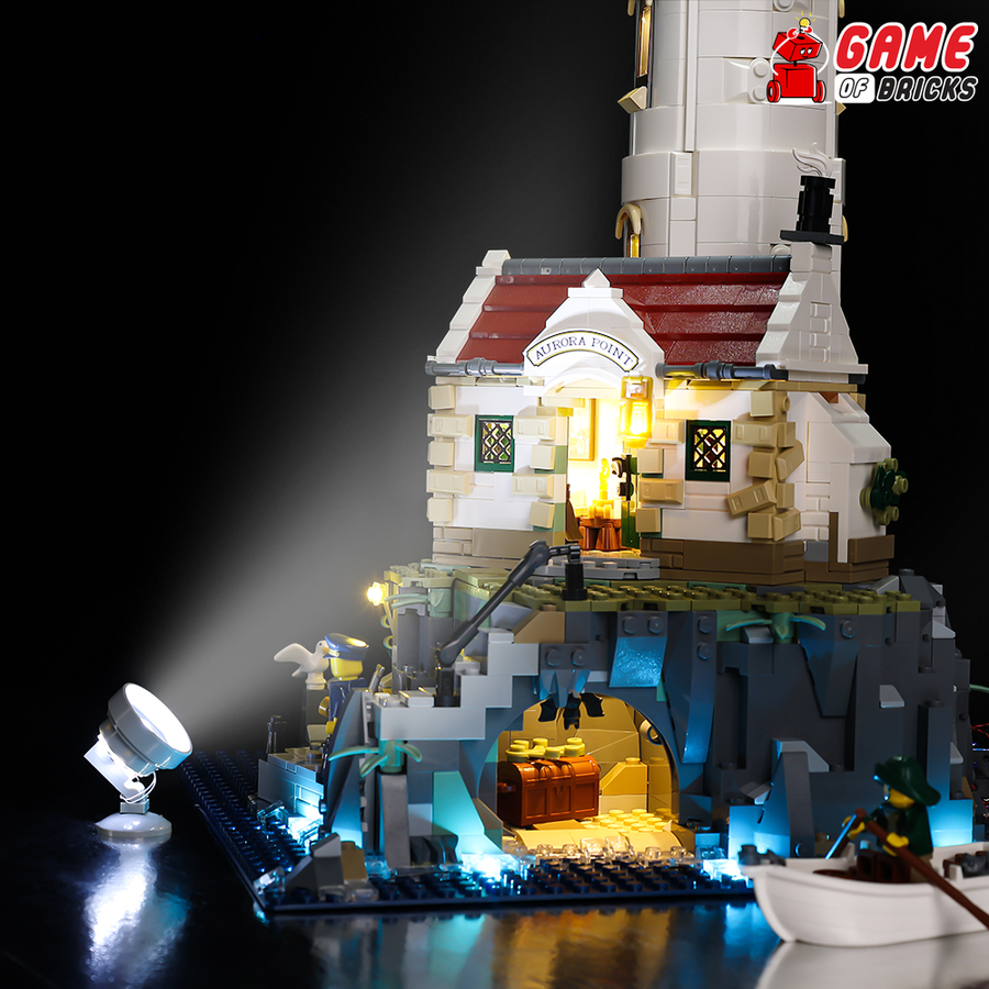 LEGO Motorized Lighthouse 21335 Light Kit– Game of Bricks USA