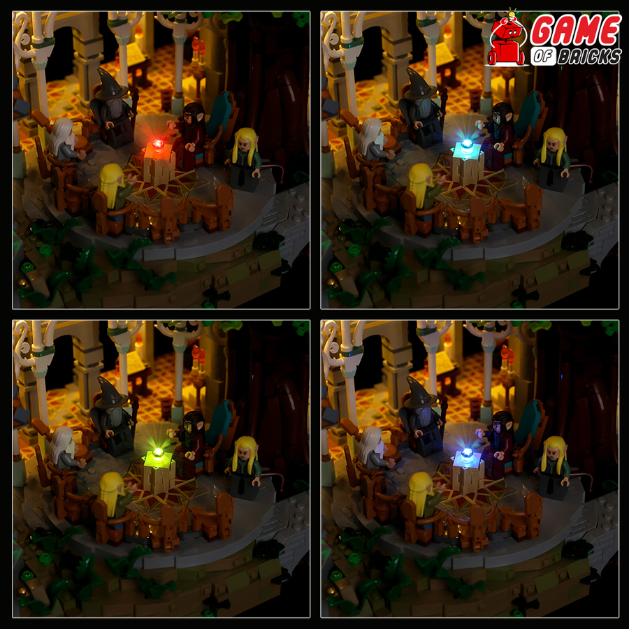 LEGO The Lord of the Rings: Rivendell 10316 Light Kit– Game of Bricks USA