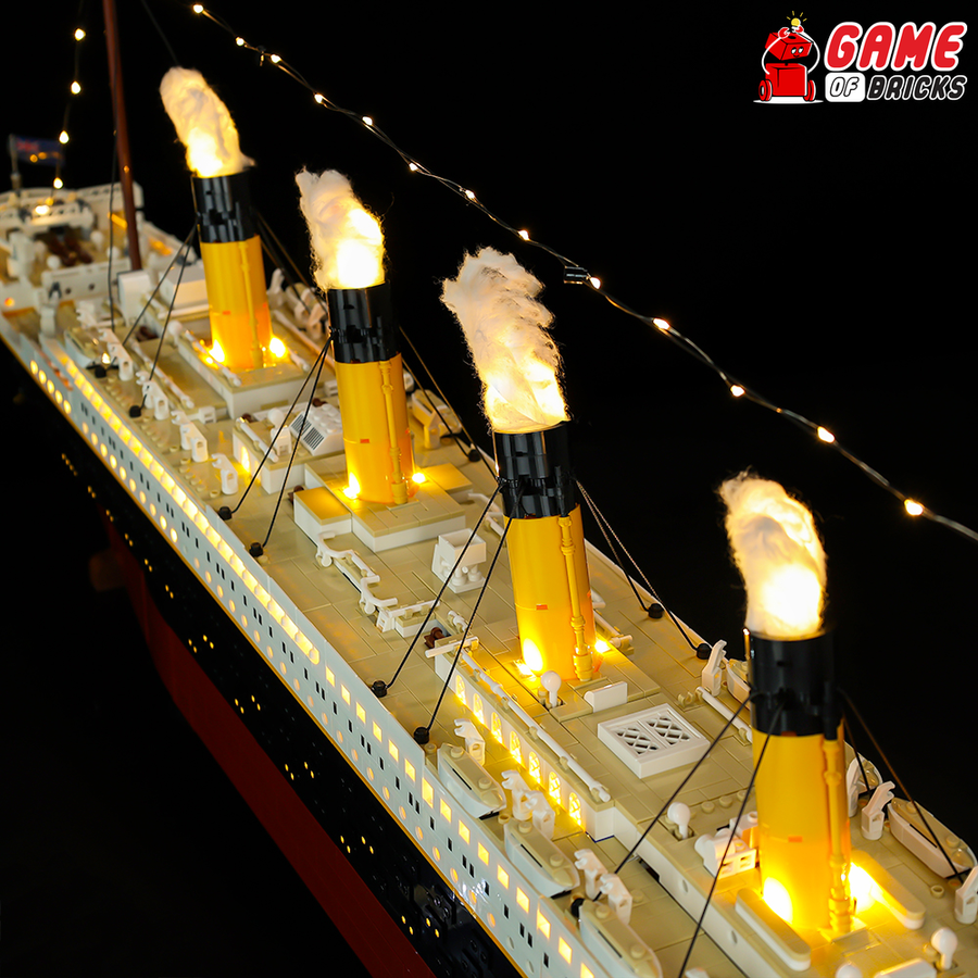 LEGO Titanic Light Kit - 10294 | Game of Bricks USA